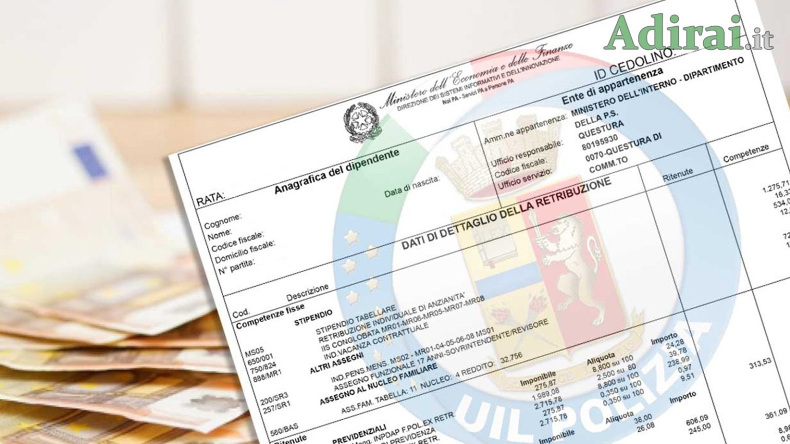 Consultare il cedolino NoiPa tramite il login nell'Area Riservata