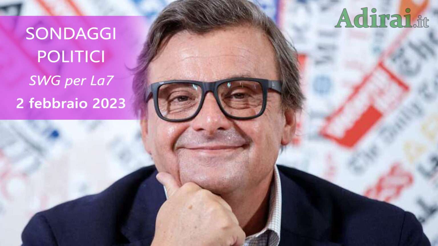 Ultimi Sondaggi Politici 2 febbraio 2023 SWG per La7